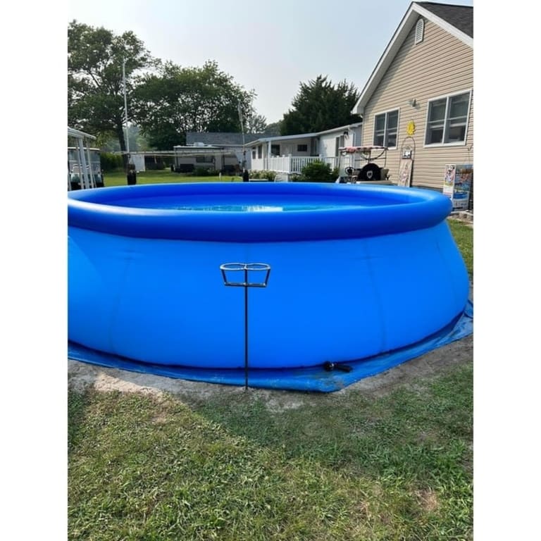 Intex 26165EH 15ft x 42in Easy Set Inflatable Above Ground Swimming ...