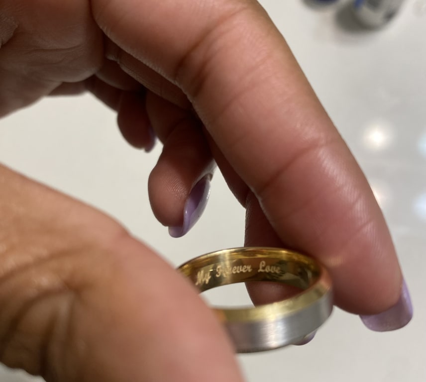 Emery 5.5mm Wedding Ring in 14K Rose Gold