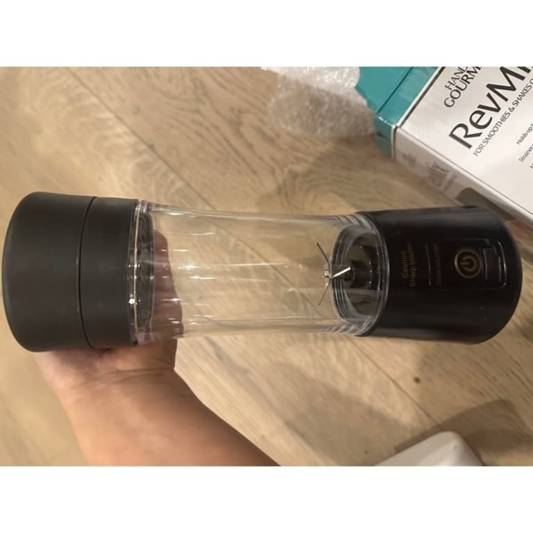 RevMix Cordless USB Rechargeable Mini Portable Blender - 9.650 x 3.400 ...