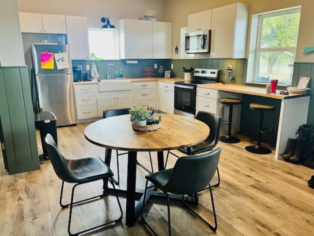 Found & Fable Cecelia Mango Wood Dining Table