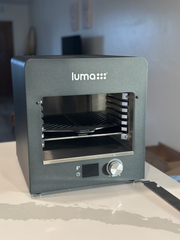 Luma Electric Infrared Steak Grill, Portable Indoor Countertop Oven with Griddle - Bed Bath ...