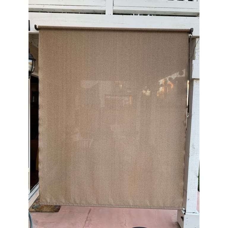 Coolaroo Exterior Shade in Walnut - Bed Bath & Beyond - 21792997