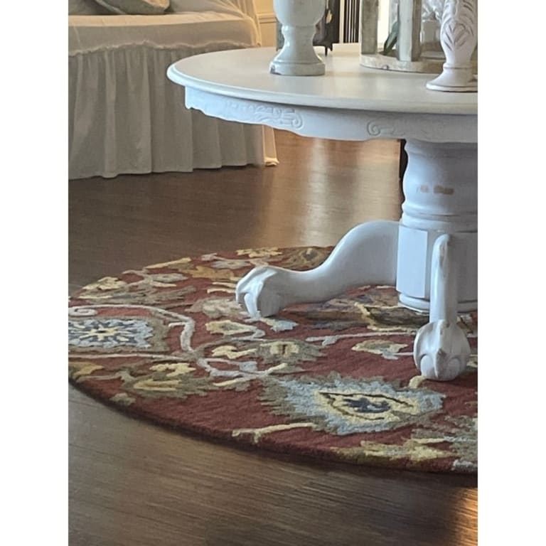 SAFAVIEH Fiorello Handmade Blossom French Country Wool Area Rug - On ...