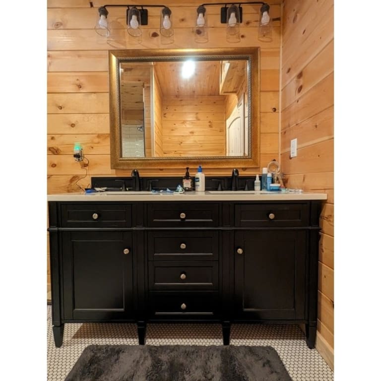 James Martin Vanities Brittany 60" Double Vanity, Black Onyx - Bed Bath ...