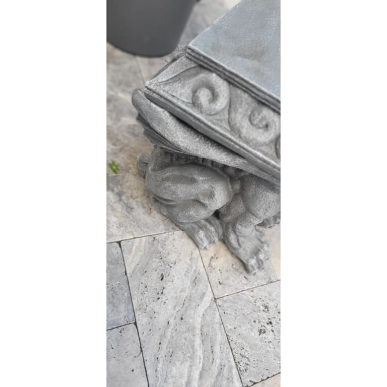 Design Toscano Blair Castle Sculptural Gargoyle Bench - Bed Bath ...