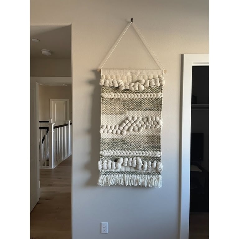 Livabliss Sephare Hand Woven Wool and Viscose Bohemian/Global Tapestry ...