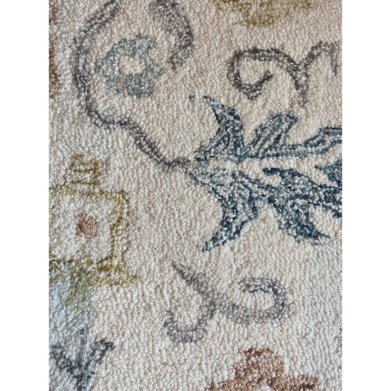 Alexander Home Annabelle Botanical Bloom Hand-Hooked Wool Rug - On Sale ...