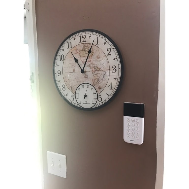 Orbis All Weather Clock - 14 x 2 x 14 - Bed Bath & Beyond - 33534912