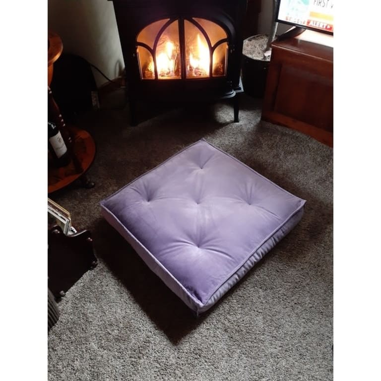 Victoria Velvet Floor Pad - Bed Bath & Beyond - 22894237