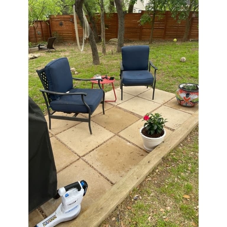 Portable Steel Outdoor Patio Round Side Table Weather Resistant Round ...