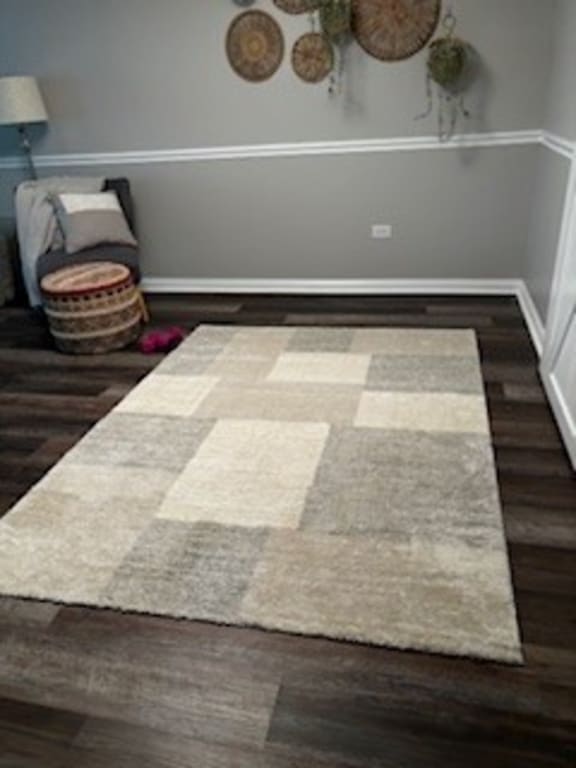 Siroc Neutral Blocks Area Rug 5x7 | Home Decor | At Home