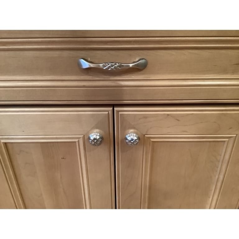 GlideRite 3-inch CC Satin Nickel Braided Cabinet Pulls (Pack of 10 ...