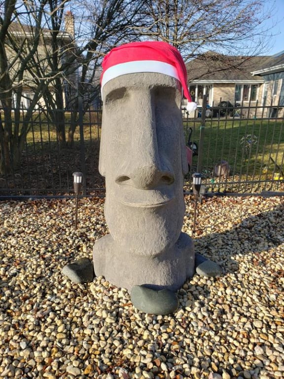 Design Toscano Giant Island Moai Collection Head Statue - Bed Bath ...