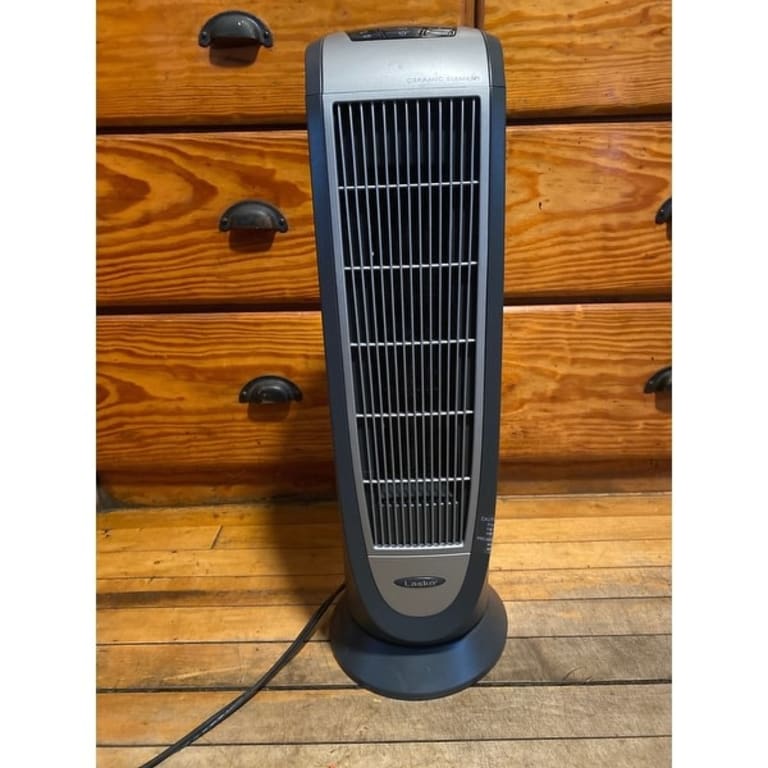 Lasko 5160 Portable Electric 1500W Room Oscillating Ceramic Tower Space ... Lasko 5160 Portable Electric 1500W Room Oscillating Ceramic Tower Space ...