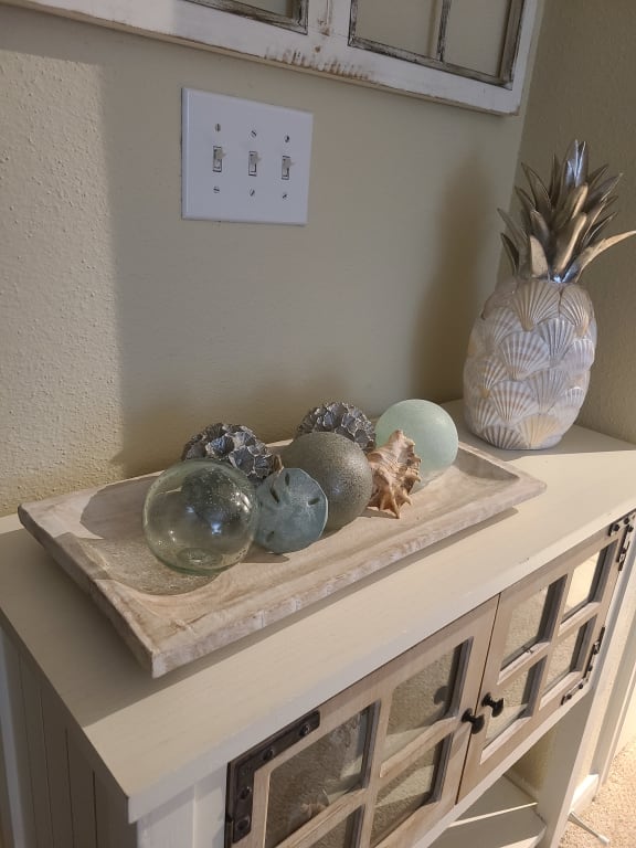 Green Bubble Recycled Glass Ball, 4"