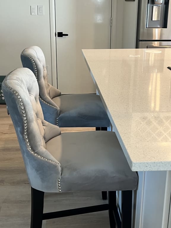 Providence Ring Back Counter Stool Grey | Ring Back Counter Stool | At Home