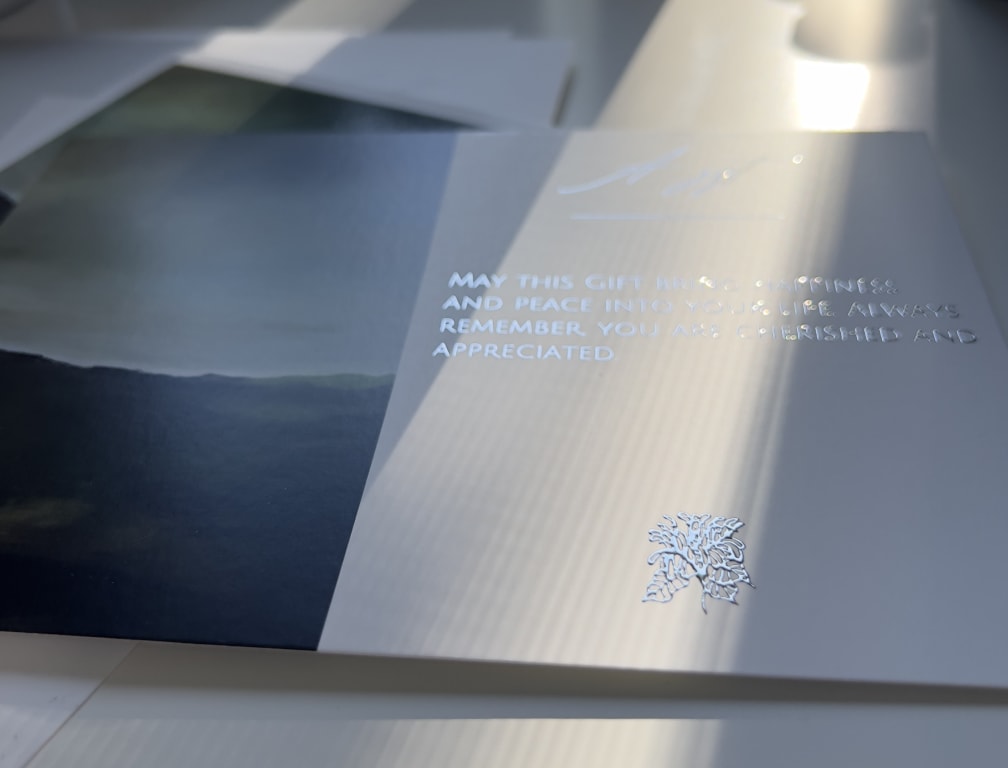Embossed Foil Postcards | VistaPrint