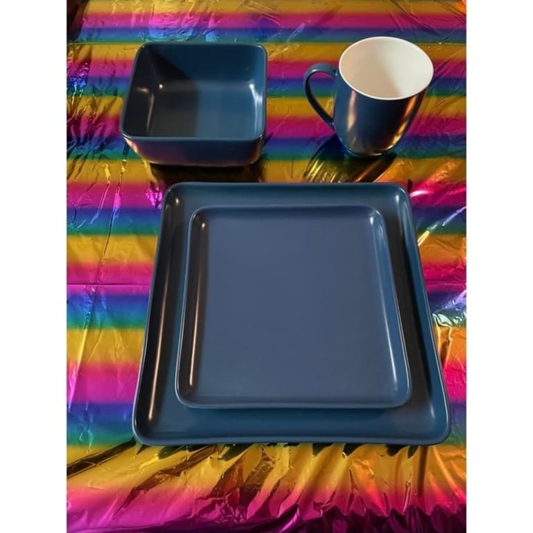 Stone Lain Amy Porcelain Dinnerware Set - Bed Bath & Beyond - 37831427