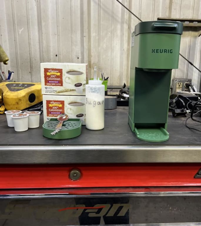 Keurig K-Mini Basic Single Cup Coffee Maker, Studio Grey