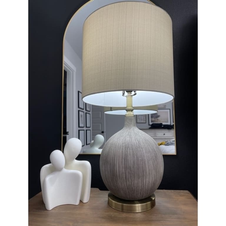 Uttermost Hedera Old Ivory 1-light Table Lamp - Bed Bath & Beyond - 22107180