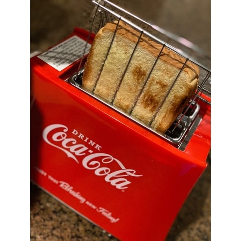 Nostalgia TCS2CK Coca-Cola Grilled Cheese Toaster with Easy-Clean ...