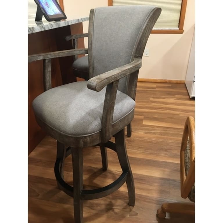 Williams Swivel Counter and Bar Stool with Armrests - On Sale - Bed ...