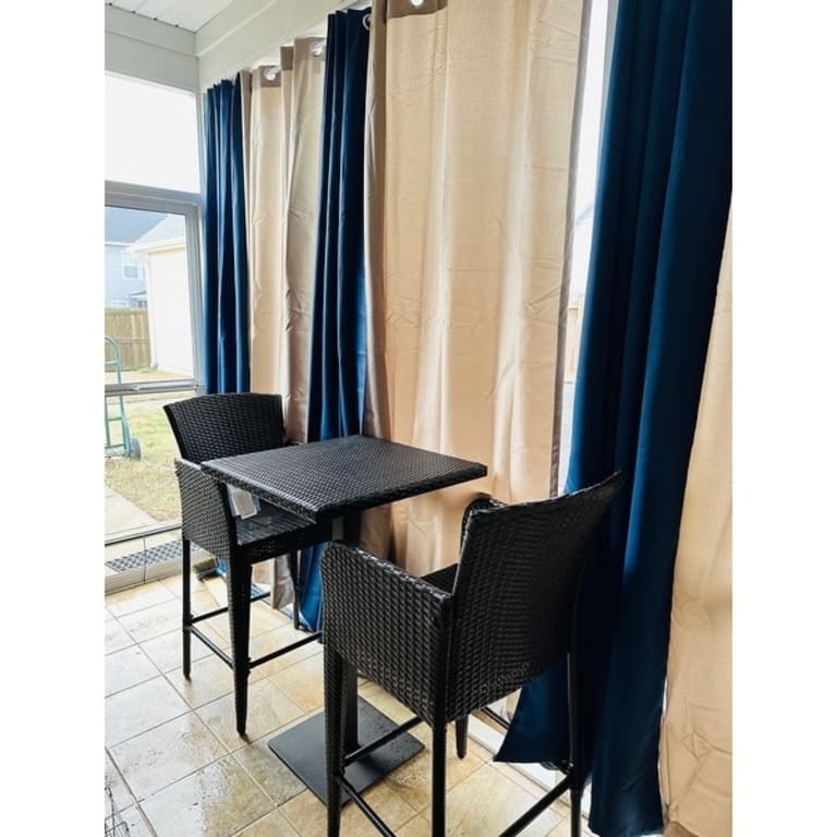 Dominic Outdoor Wicker 26-inch Square Bar Table by Christopher Knight ...