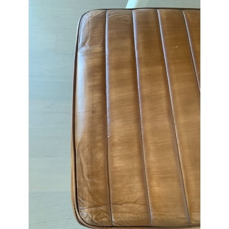 Misty Black and Camel Tufted Cushion Bench - On Sale - Bed Bath ...