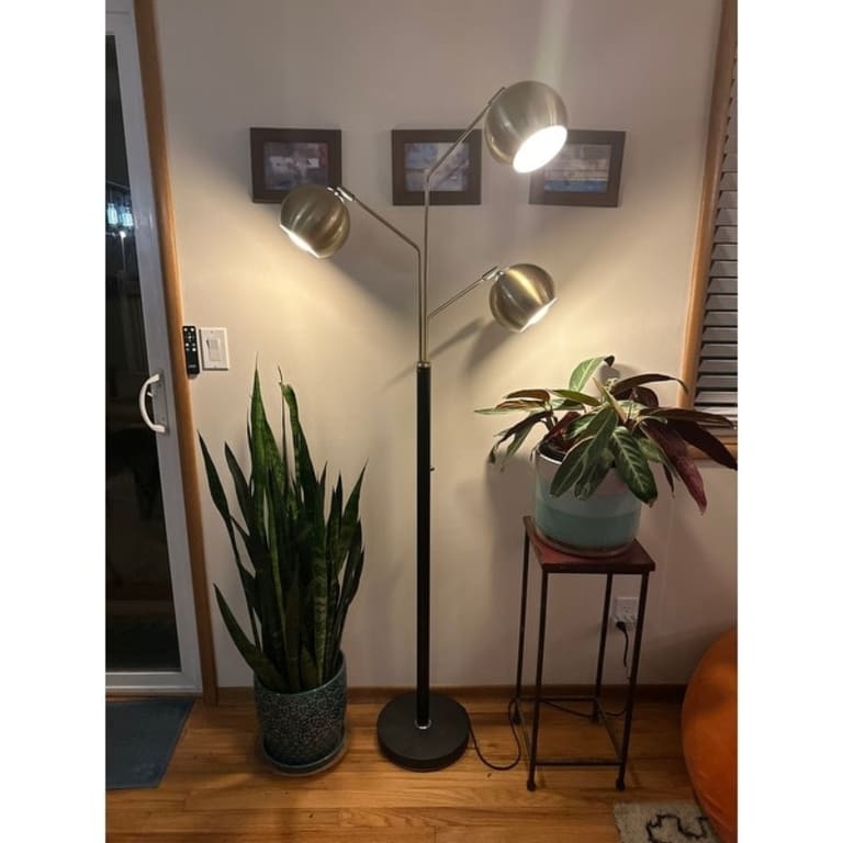 Adesso Emerson 3-Light Tree Lamp - On Sale - Bed Bath & Beyond - 32453200