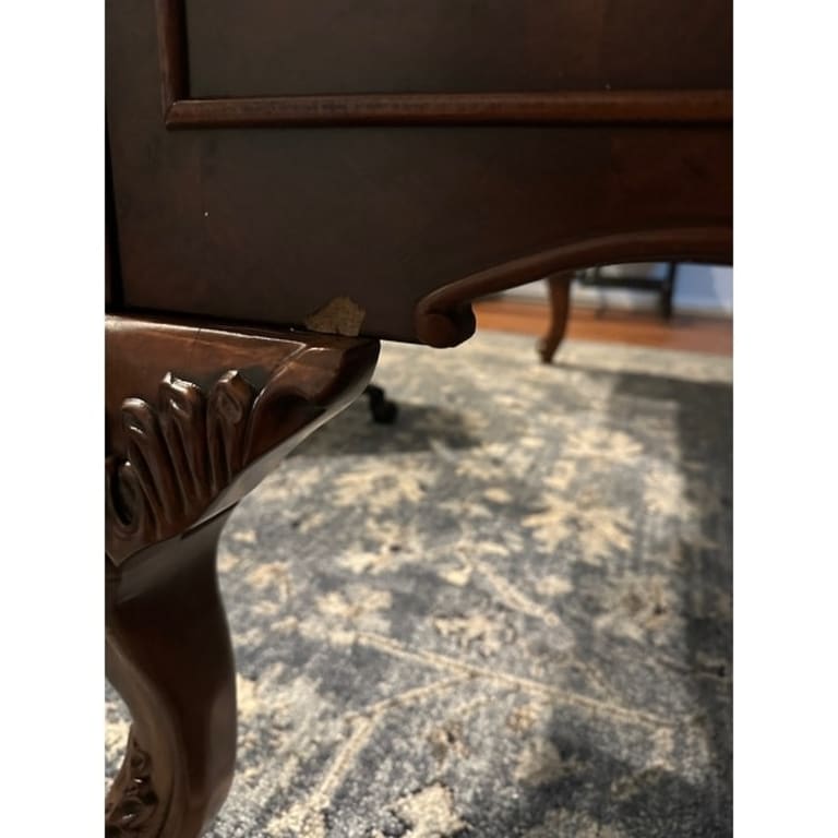 Best Master Furniture CD120 Walnut Executive Desk - On Sale - Bed Bath ...