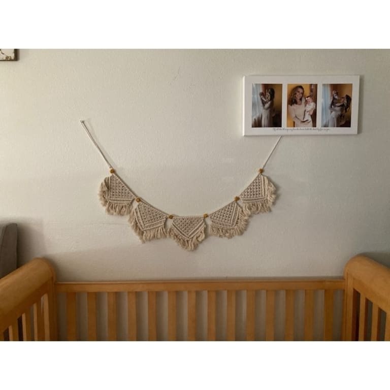 Macrame Banner Wall Hanging Home Decor - Bed Bath & Beyond - 22372608