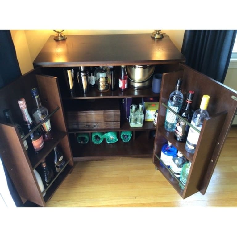 Lifestorey Killian Bar Cabinet - On Sale - Bed Bath & Beyond - 29352786