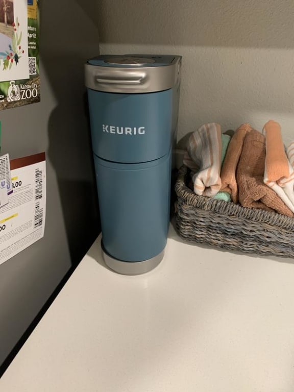 Keurig K-Mini Basic Single Cup Coffee Maker, Studio Grey