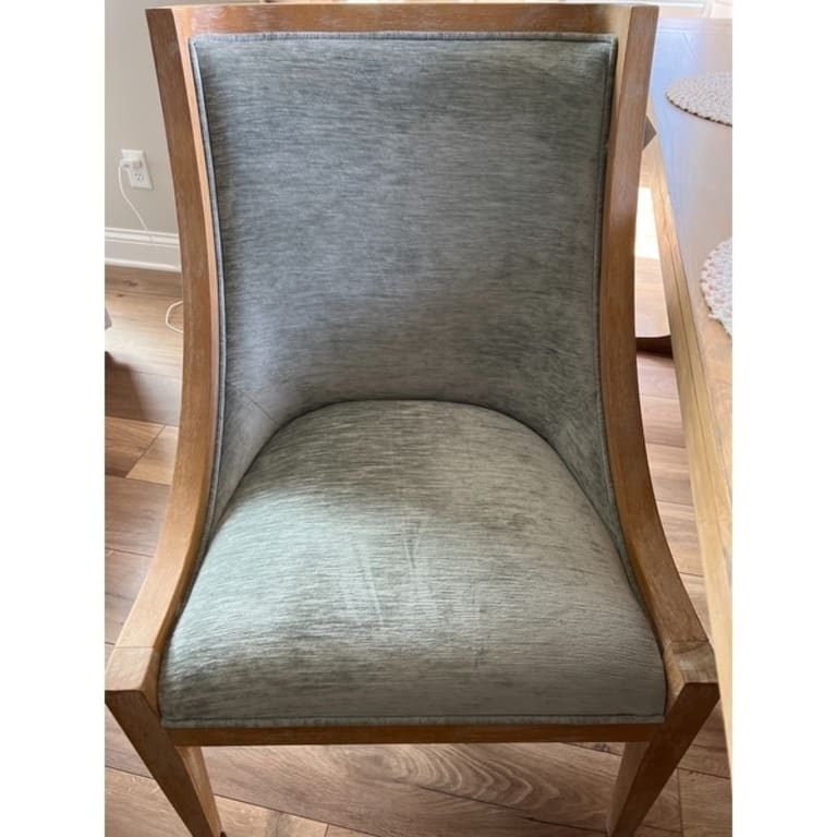 Martha Stewart Elmcrest Upholstered Dining Chair with Nailhead Trim ...