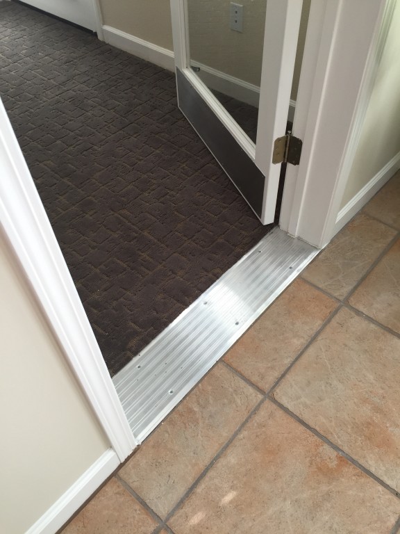 High Quality 8" Wide Aluminum or Bronze Threshold for Home or ...