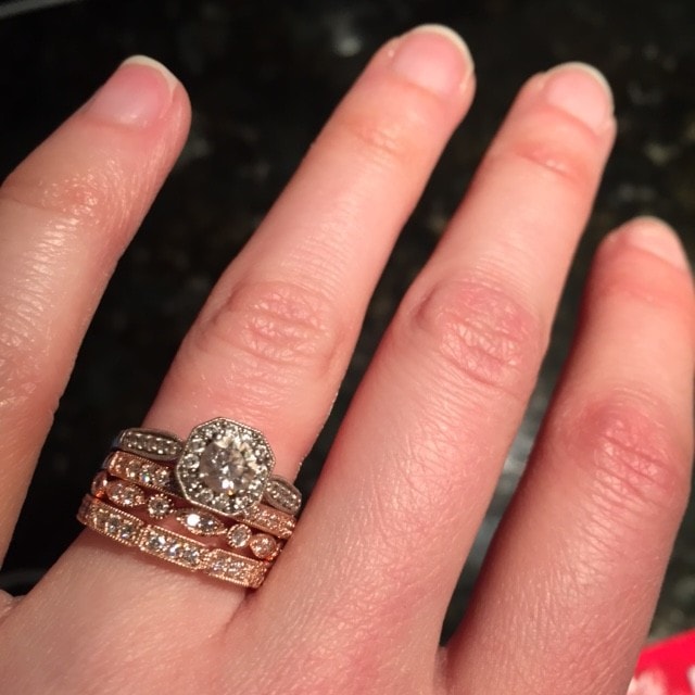 Milgrain Diamond Ring | Deco | Brilliant Earth