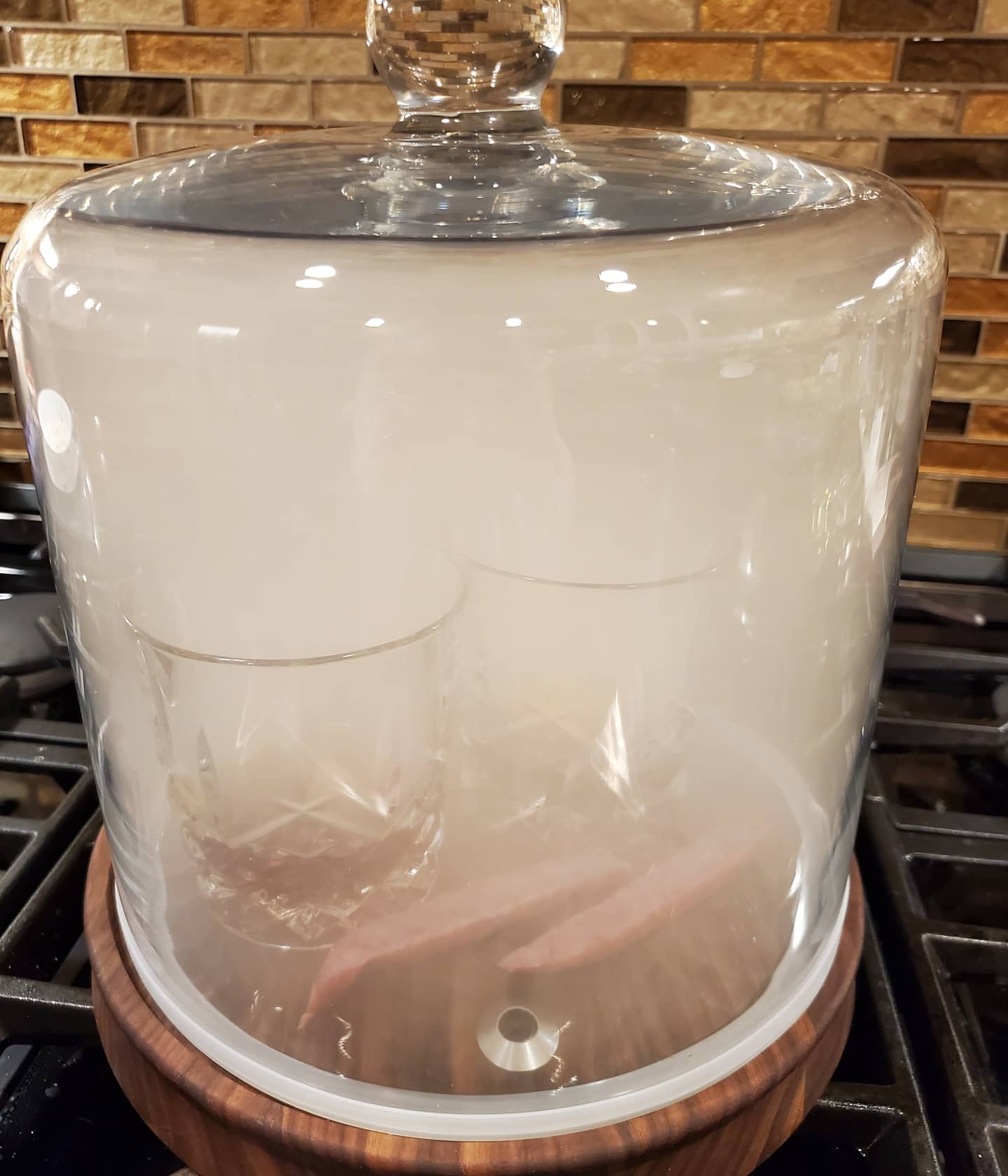 The Gourmet's Smoking Cloche | Uncommon Goods