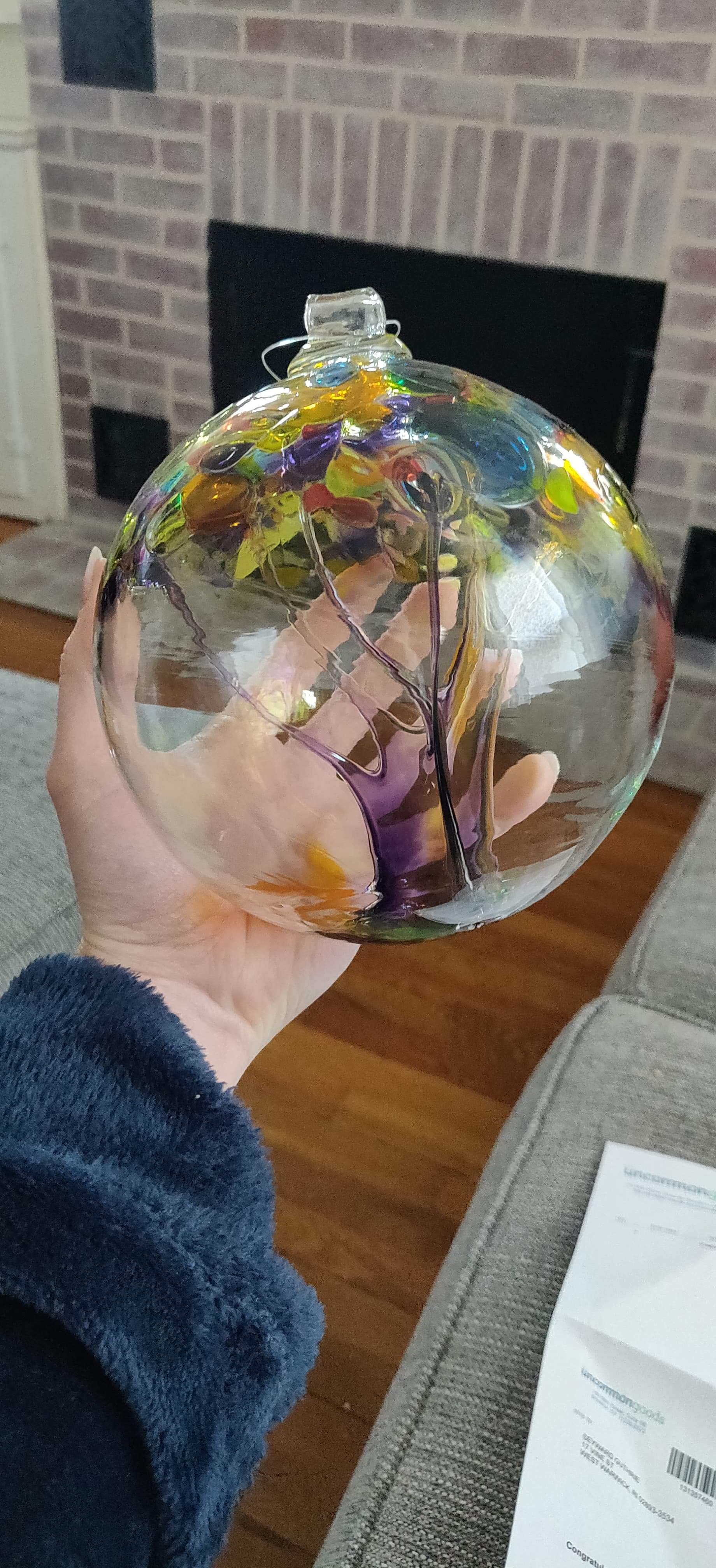 Recycled Glass Tree Globes - Relationships | Motherhood, Family ...