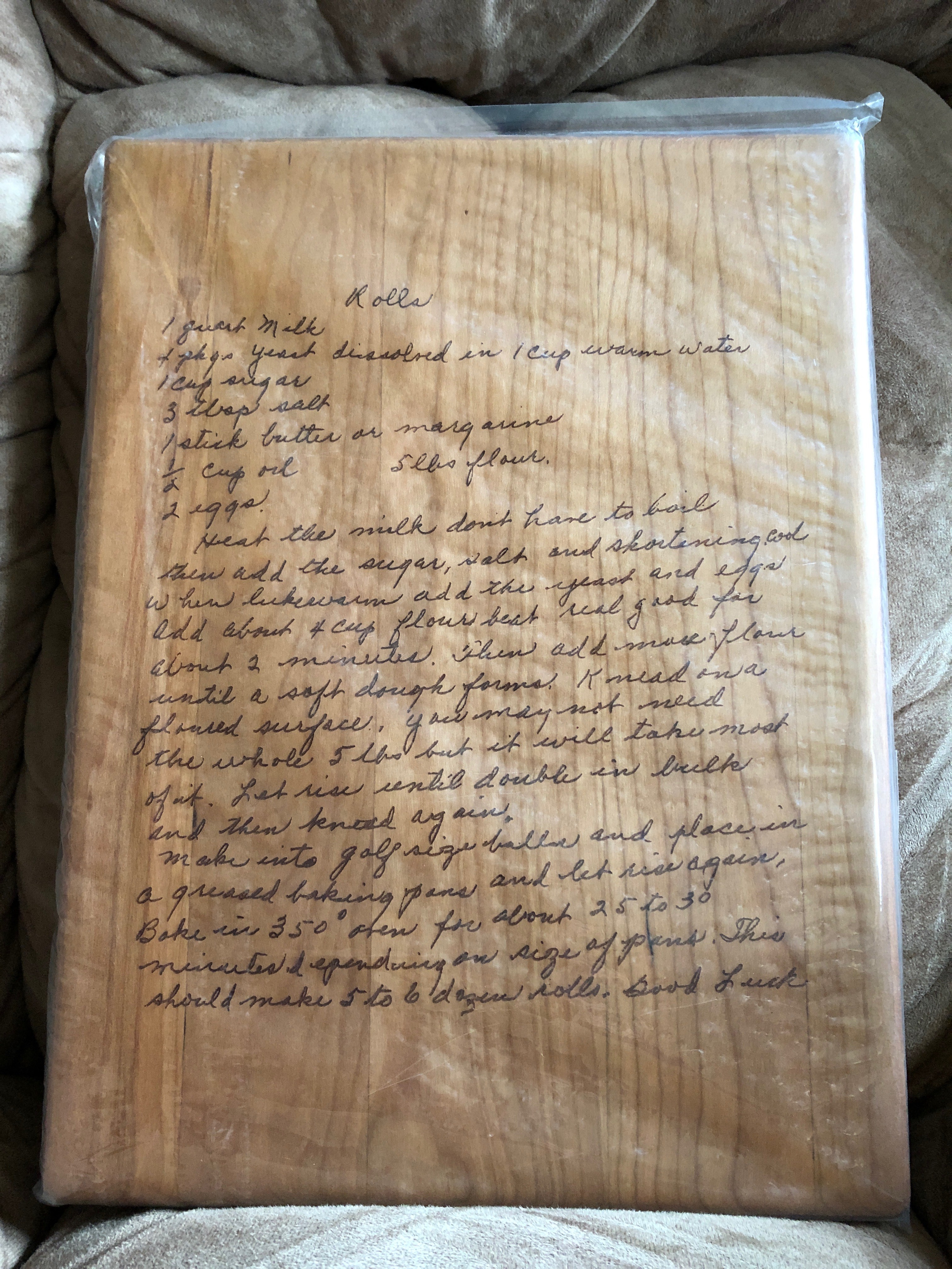 Personalized Family Recipe Board | cooking gifts, sentimental gifts ...