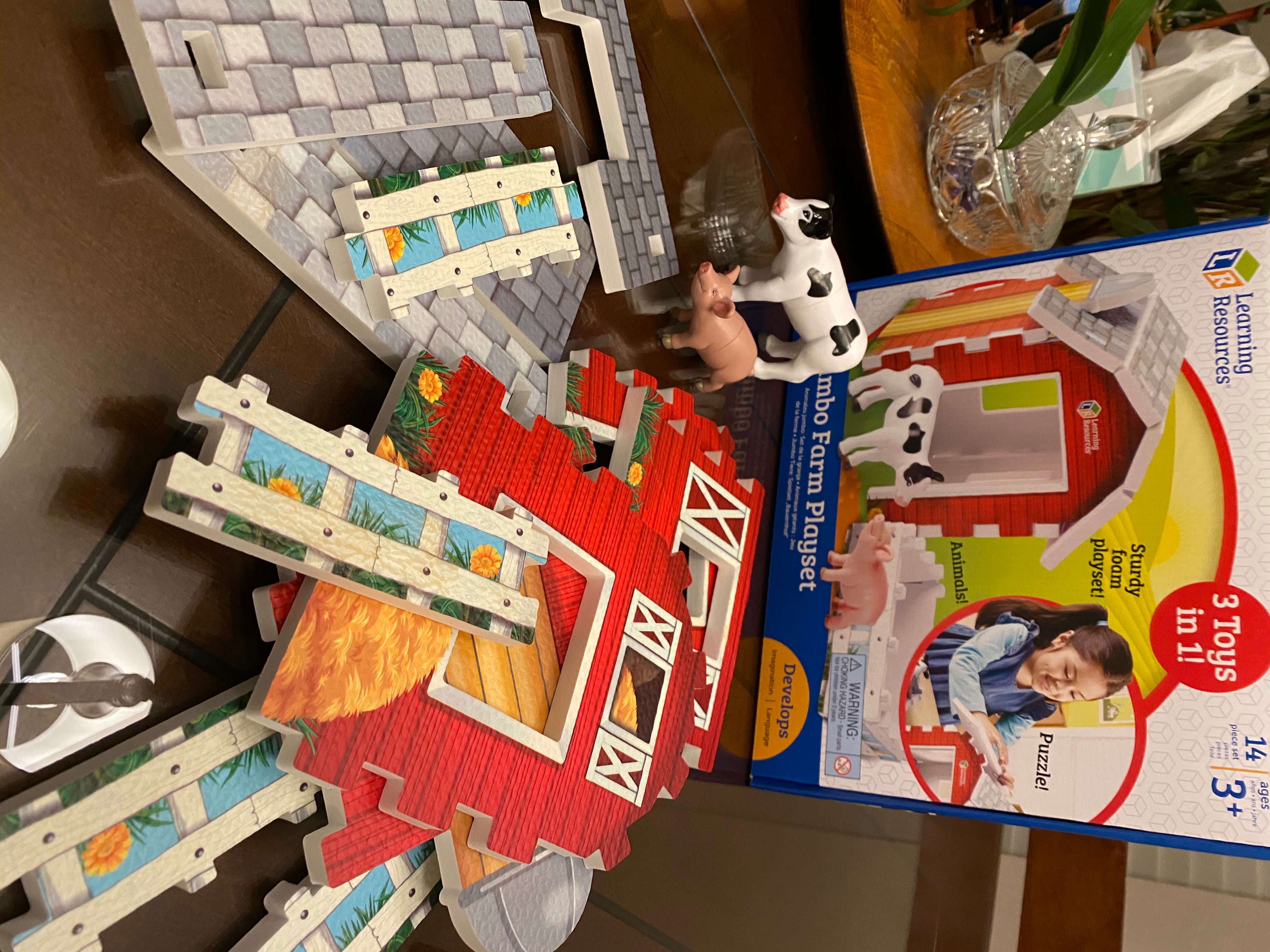 Learning Resources Jumbo Farm Playset - Macy's