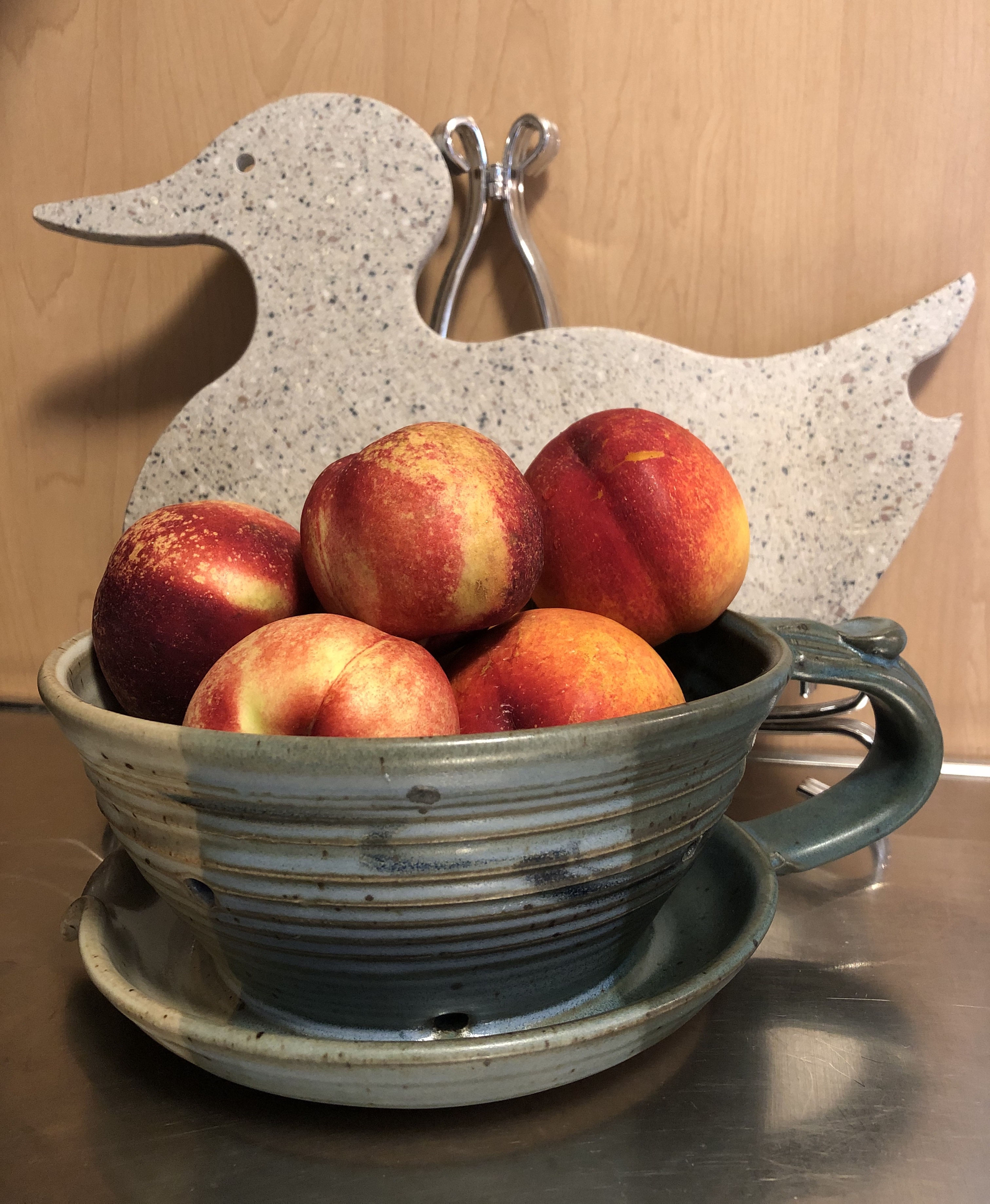 Berry Buddy | berry strainer, stoneware | Uncommon Goods