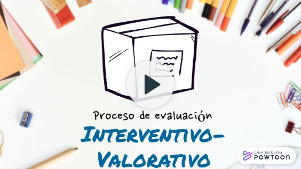 Powtoon - Proceso de evaluación:Interventiva-valorativa Powtoon - Proceso de evaluación:Interventiva-valorativa