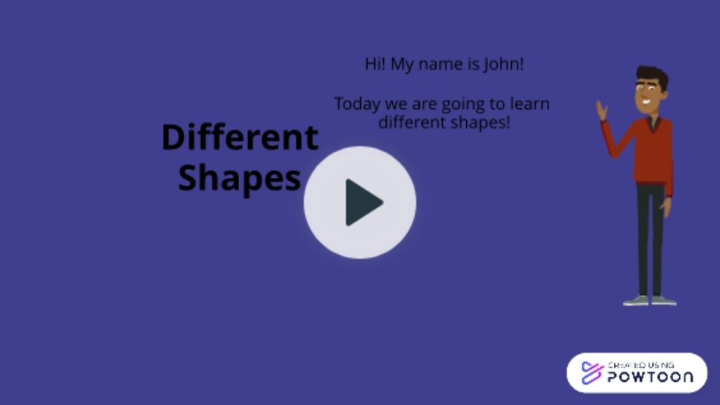 Powtoon 2d Shapes And 3d Shapes