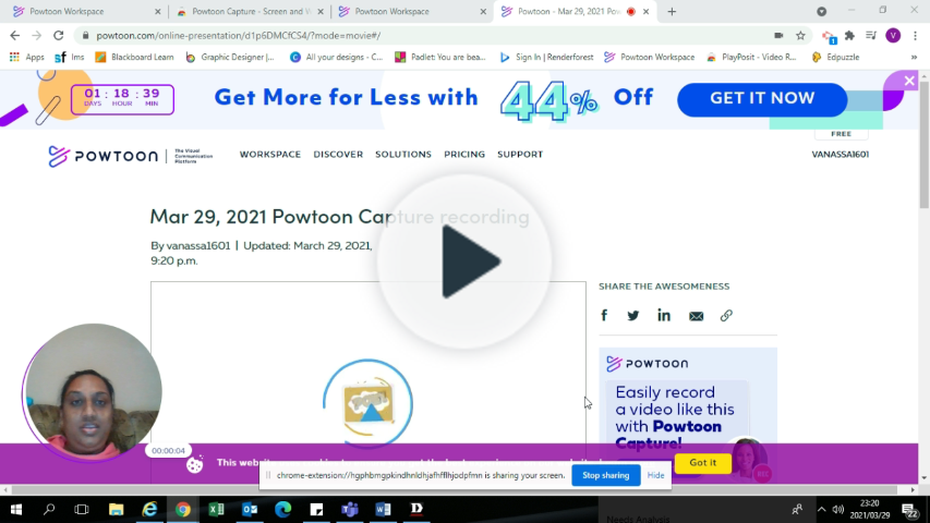Powtoon - Mar 29, 2021 Powtoon Capture recording
