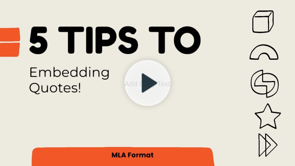 Powtoon - 5 Tips to Embed Quotes in Writing