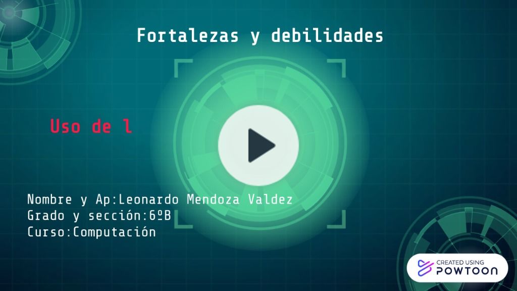 Powtoon - Fortalezas y debilidades de la tecnologia