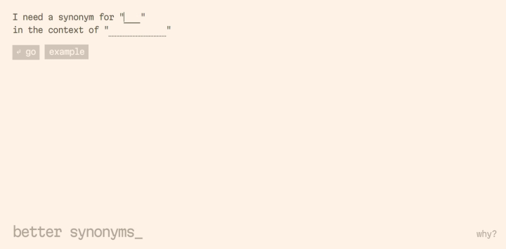 Better Synonyms | Tool Information & Alternatives | Foundr.AI Better Synonyms | Tool Information & Alternatives | Foundr.AI