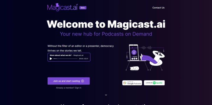 Magicast.ai | Tool Information & Alternatives | Foundr.AI Magicast.ai | Tool Information & Alternatives | Foundr.AI