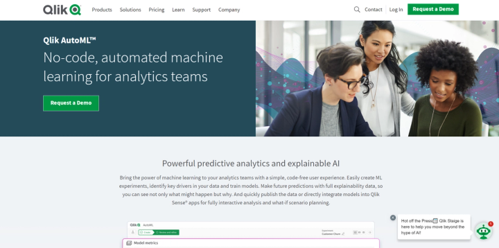 Qlik AutoML | Tool Information & Alternatives | Foundr.AI Qlik AutoML | Tool Information & Alternatives | Foundr.AI