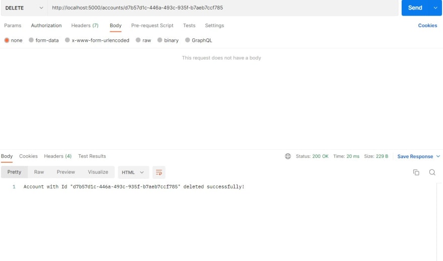 How To Build A Crud Api Using Python Flask And Sqlalchemy Orm With Postgresql Dev Community